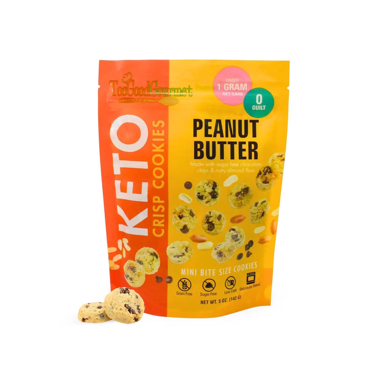 Keto Mini Cookies Peanut Butter – Cardinal Creek Spaniels